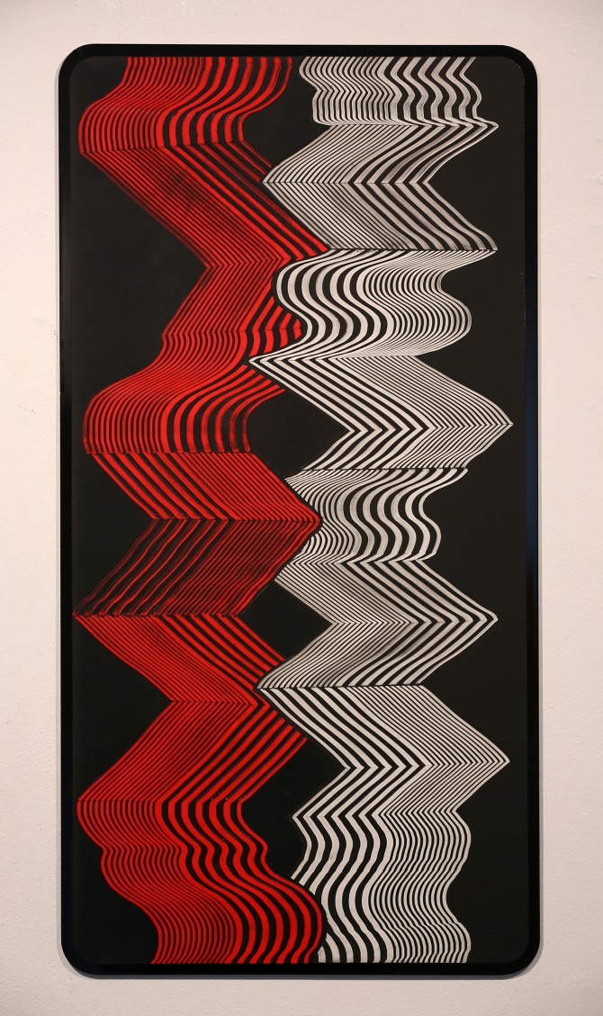 2017 Pattern Paintings on Paper - Sydney Cash
