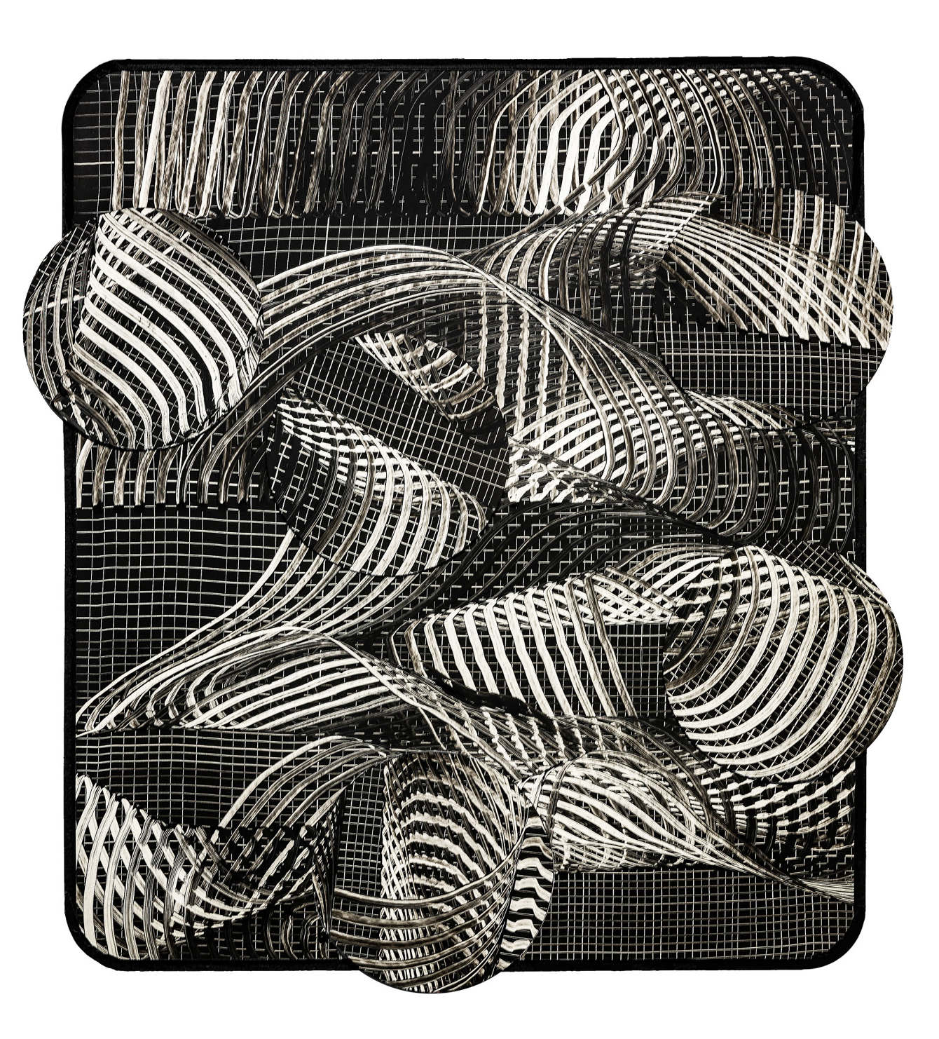 2018 Pattern Paintings on Paper - Sydney Cash