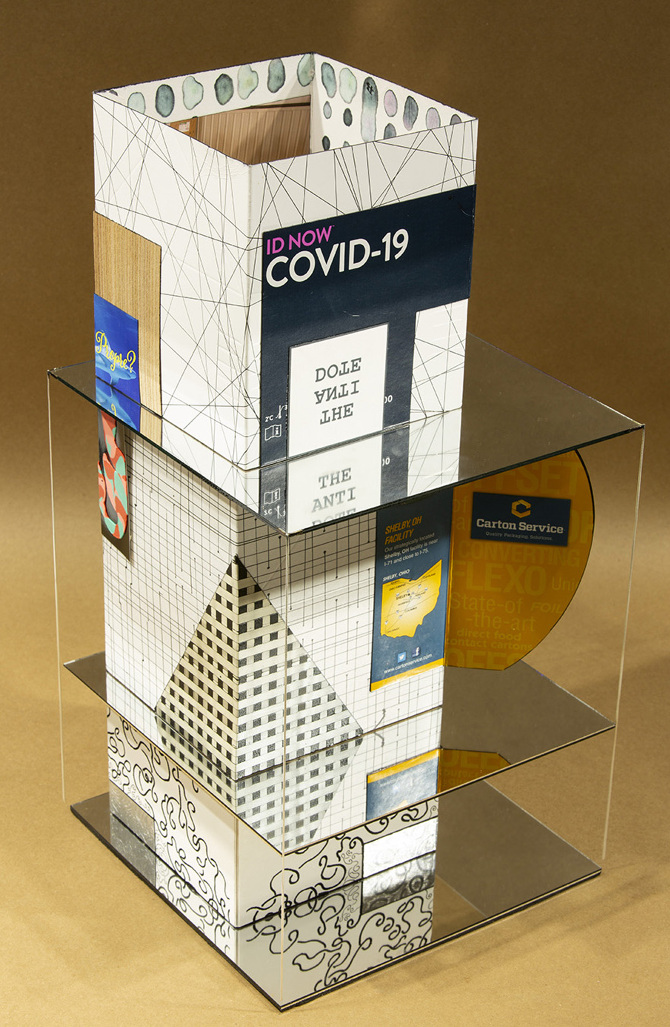 Carton Sculptures - Sydney Cash