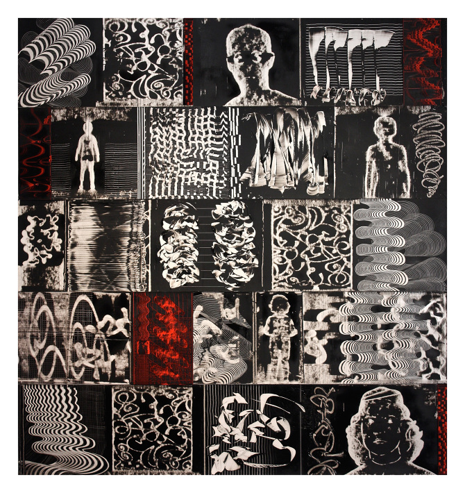 Structured Paintings - Sydney Cash