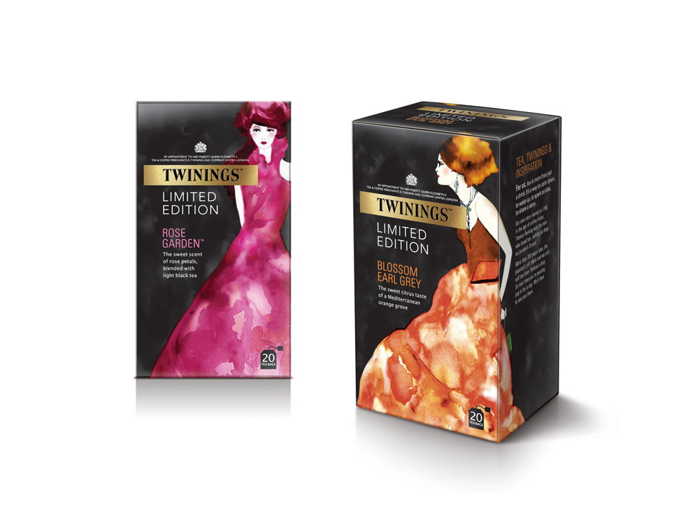Twinings Floral Teas - irina a | branding & packaging