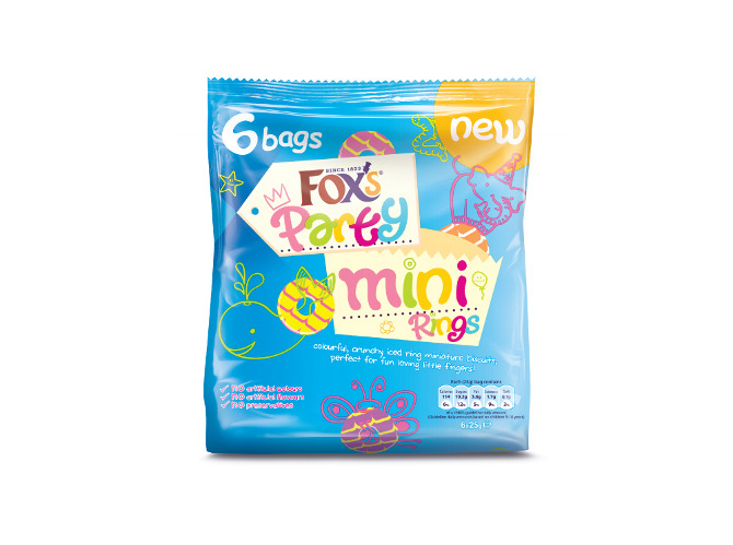 Fox's Mini Party Rings - irina a | branding & packaging
