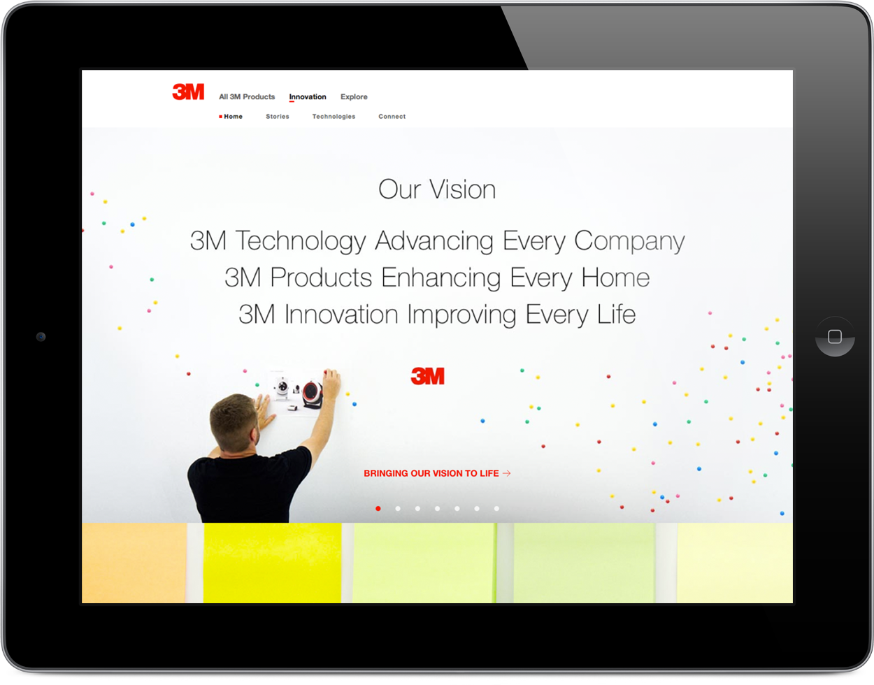 3M Innovation Center - Rob Franks copywriter / creative director