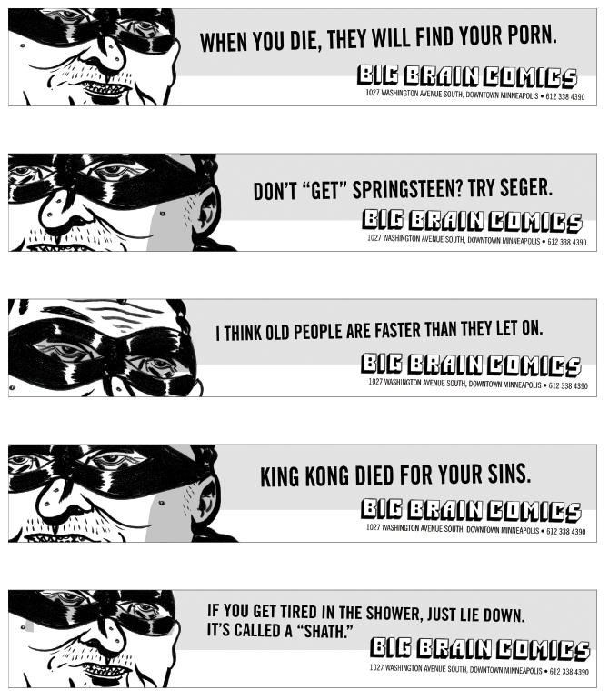 Various Print - Rob Franks copywriter / creative director