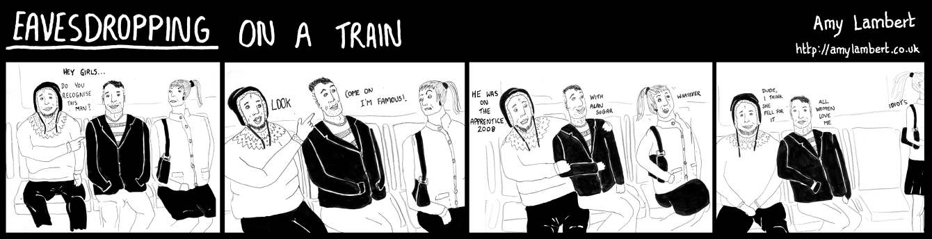 Eavesdropping Comics - Amy Lambert Illustration