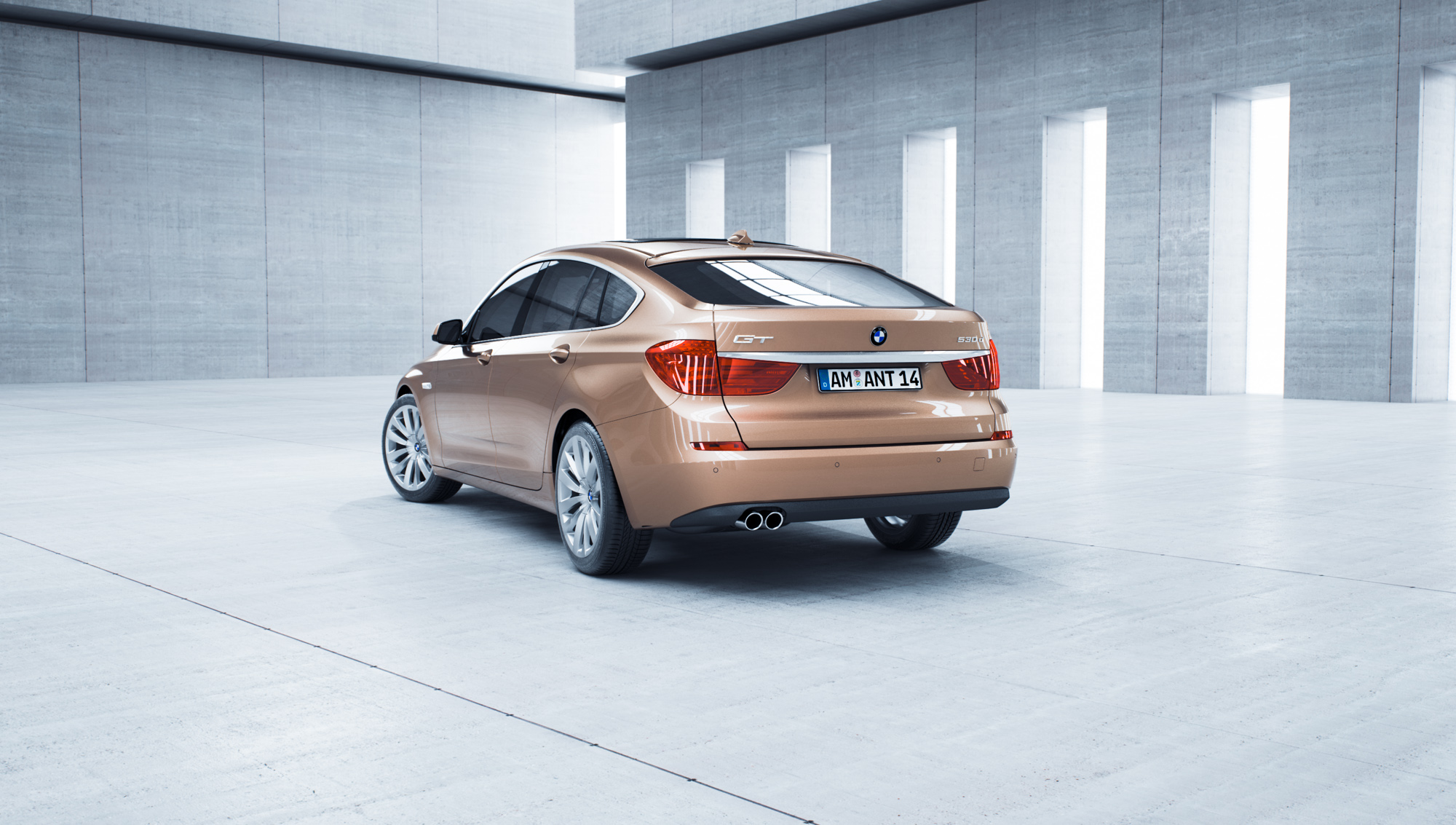 Elegantes Bmw Gt 5 Ebenbild