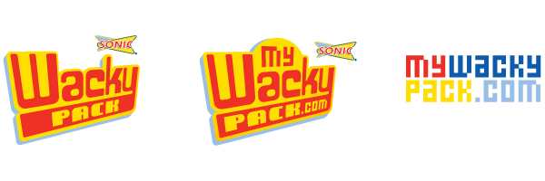 Sonic Wacky Pack Rebrand - EDC Studio