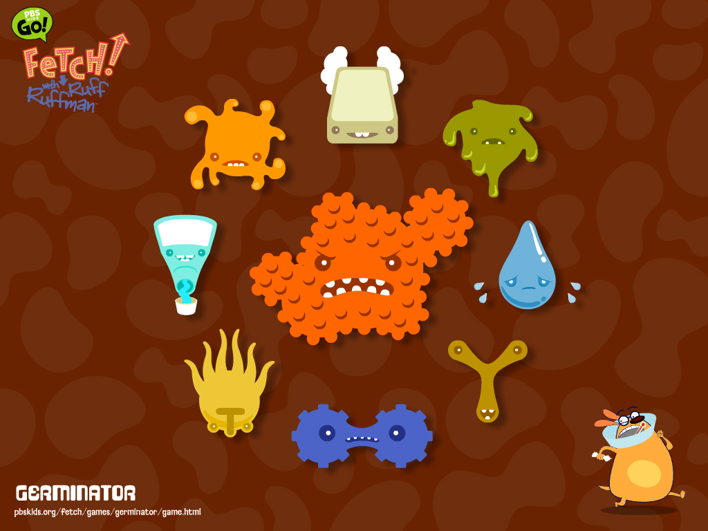 Germinator! - Rick Pinchera Graphic Art