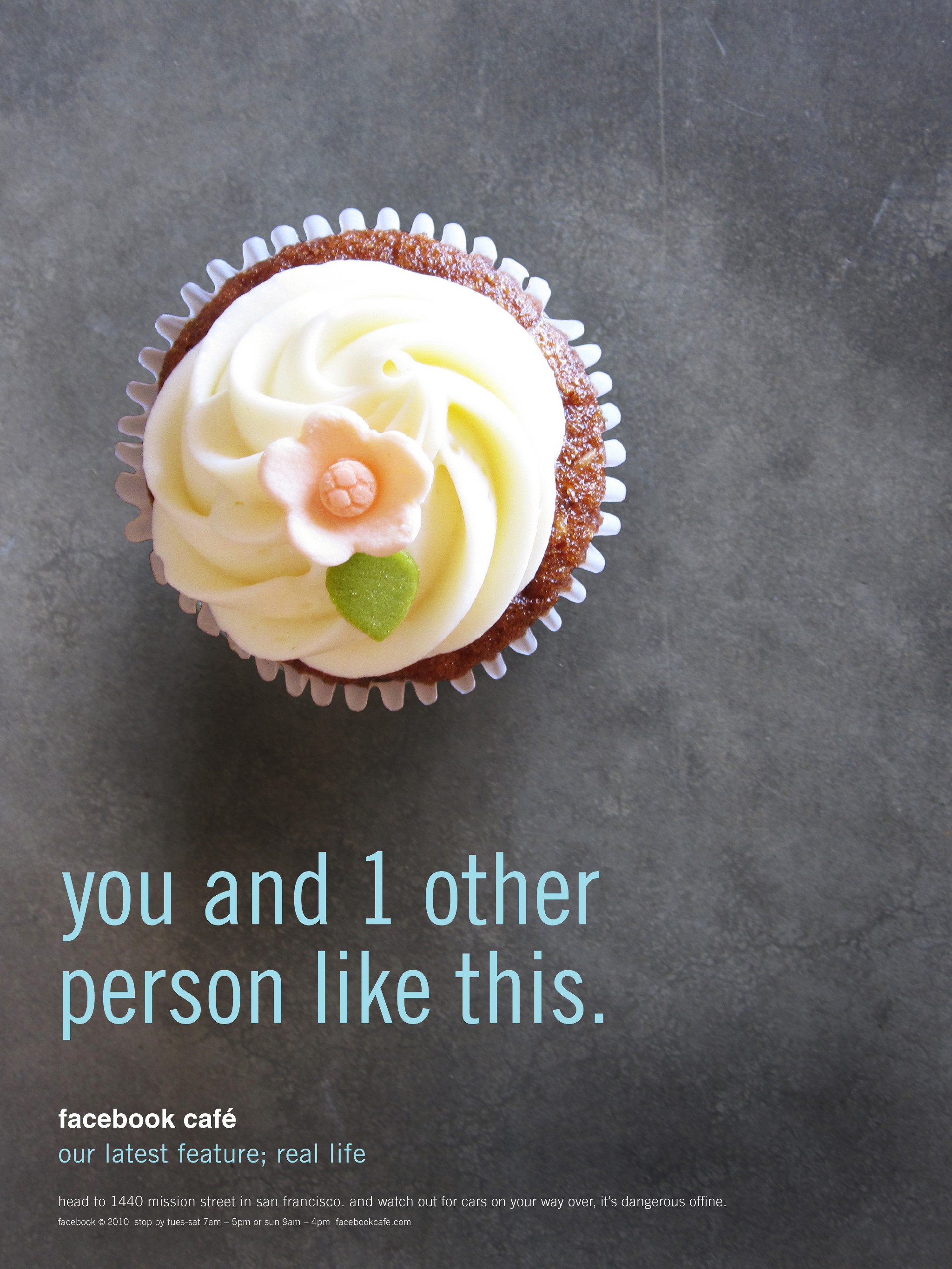 Posters Advertising Facebook Café - alanazawojski.com