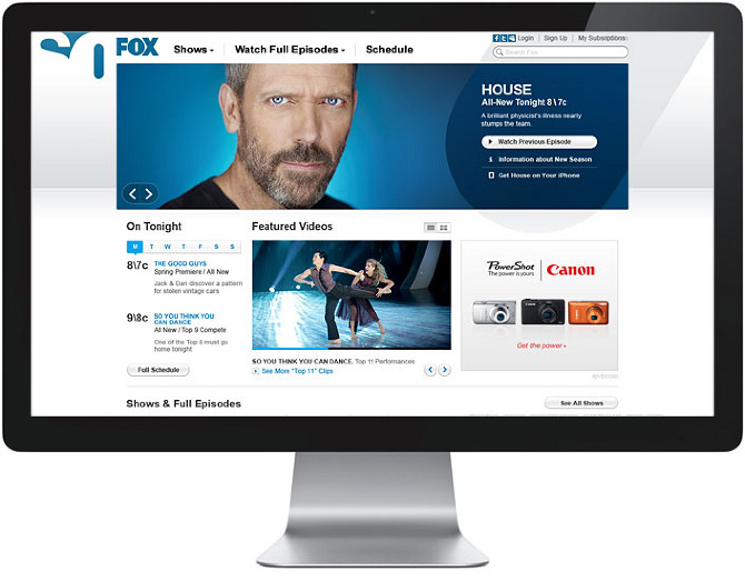 FOX.COM - so i think