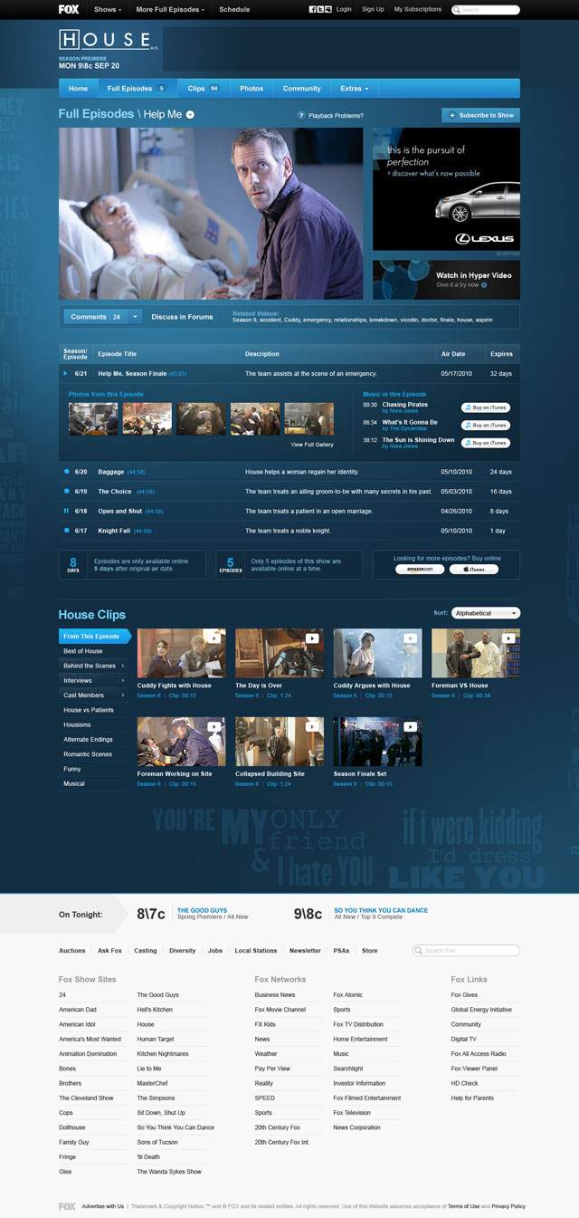 FOX ON DEMAND - so i think