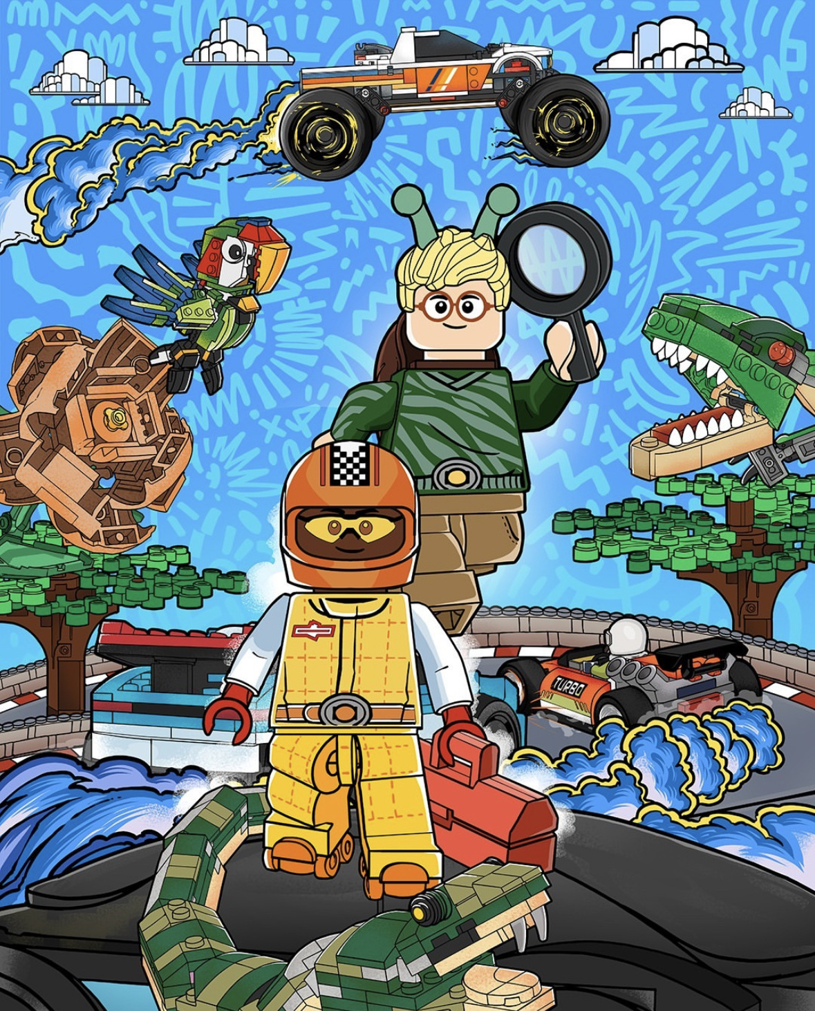 Lego - Kingsley Nebechi Creative Director / Illustrator / Artist