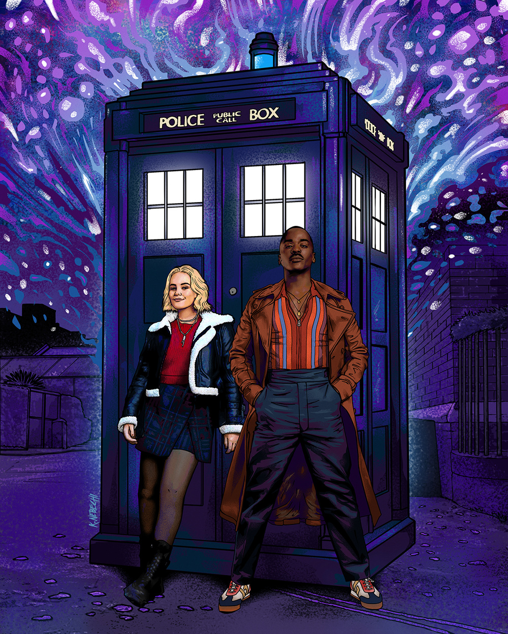 BBC Doctor Who 2024 - Kingsley Nebechi Creative Director / Illustrator ...