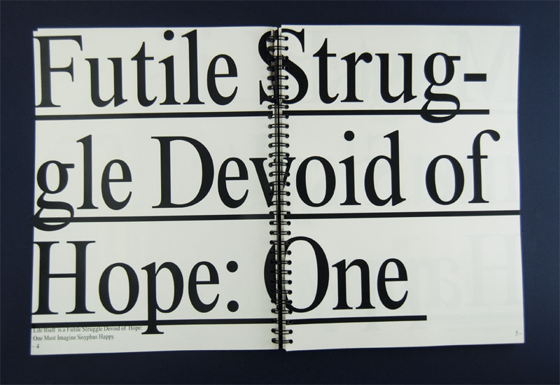 Life Itself is a Futile Struggle Devoid of Hope: One Must Imagine ...
