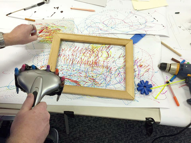 DIY Drawing Machines - madelinesorenson.com