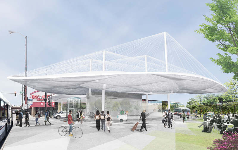 Intermodal Transit Station - works