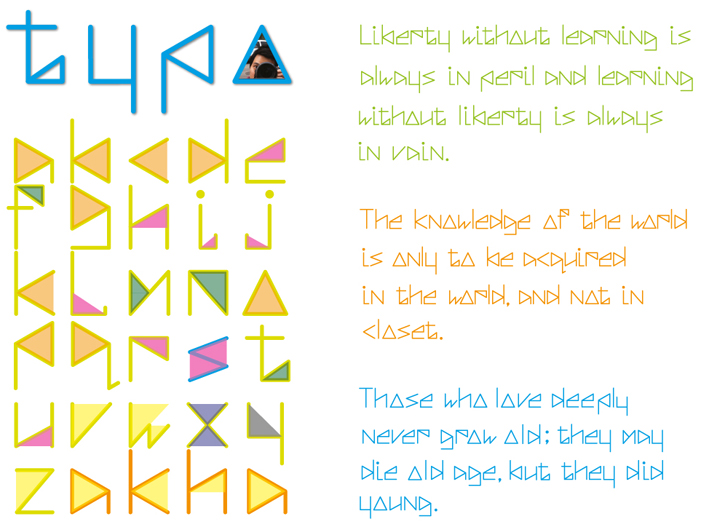 Fragment Typography - Design by Sean