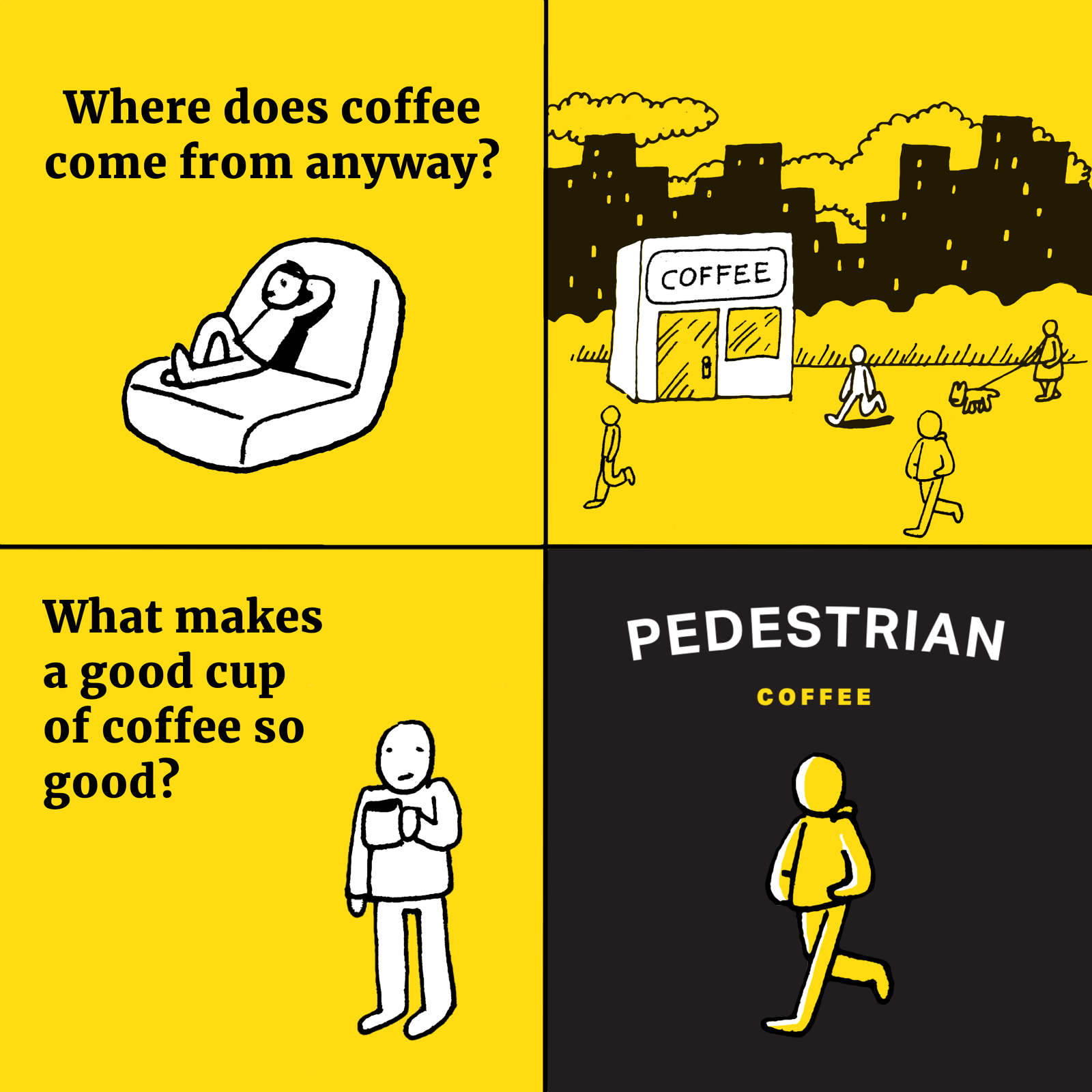 Pedestrian Coffee - Pip Craighead