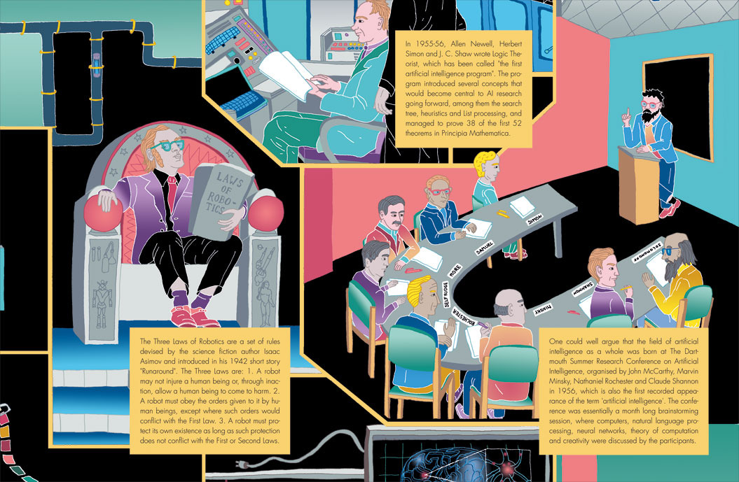 An illustrated history of Artificial Intelligence - Stephanie F. Scholz