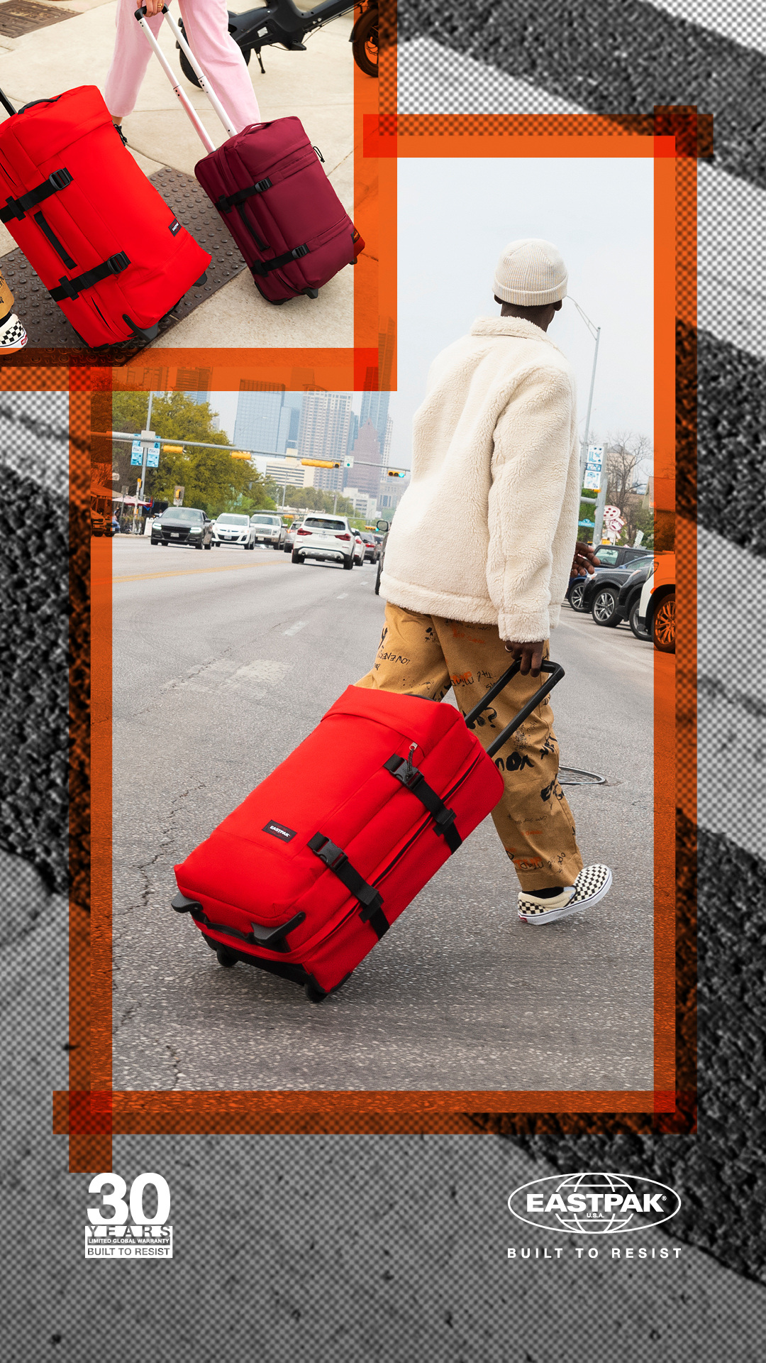 Eastpak Built to Resist - Rob Oades Studio