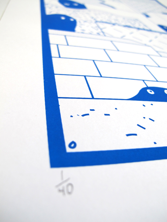 SHY BLOB PRINT - adrian forrow