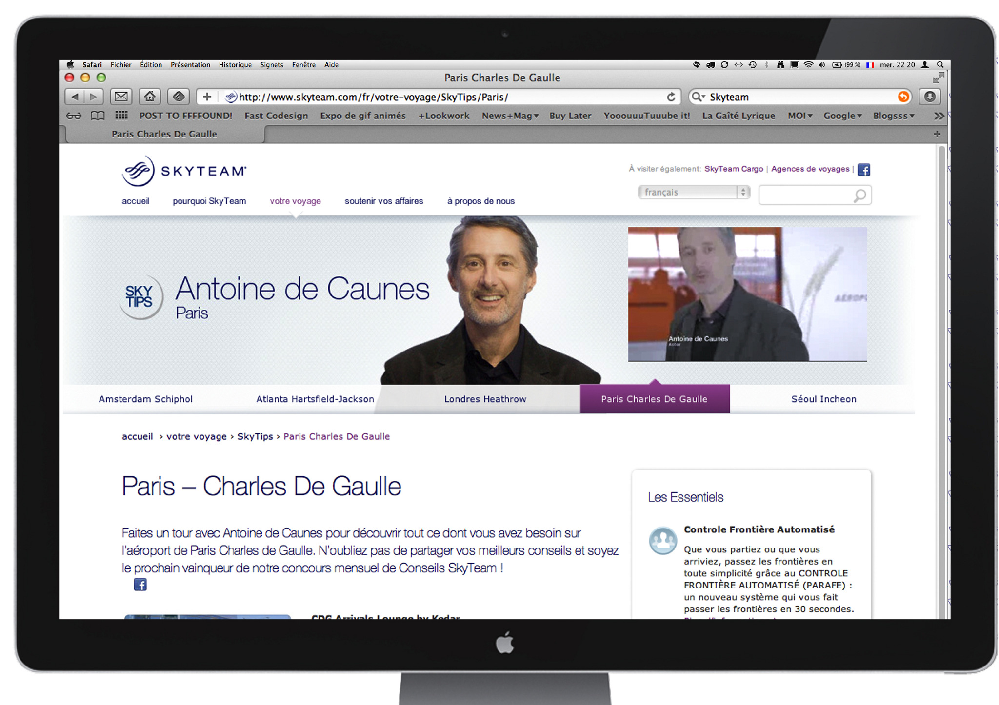 Skyteam, Skytips - marioguay