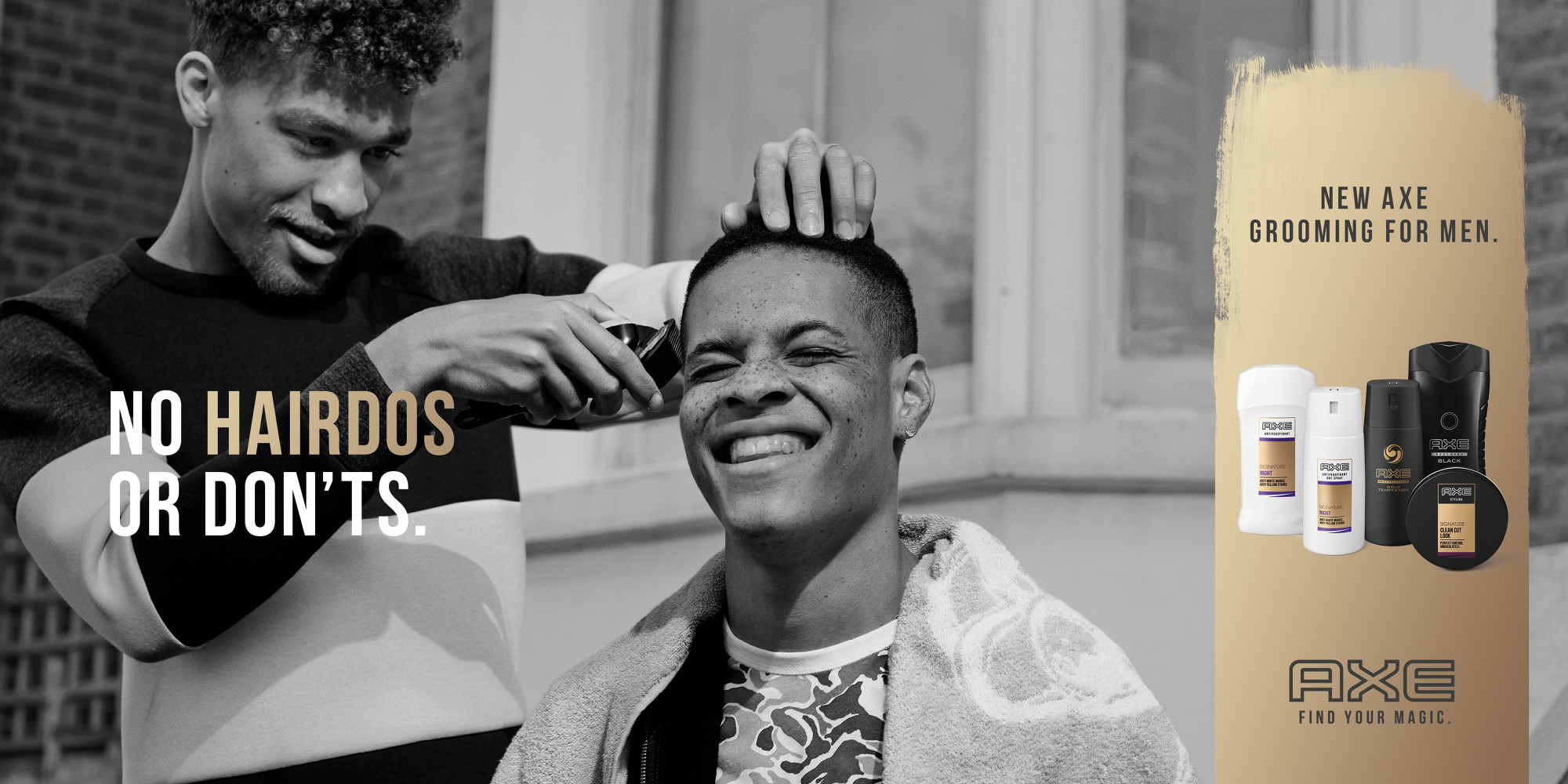 Axe Find Your Magic Launch Campaign - marioguay