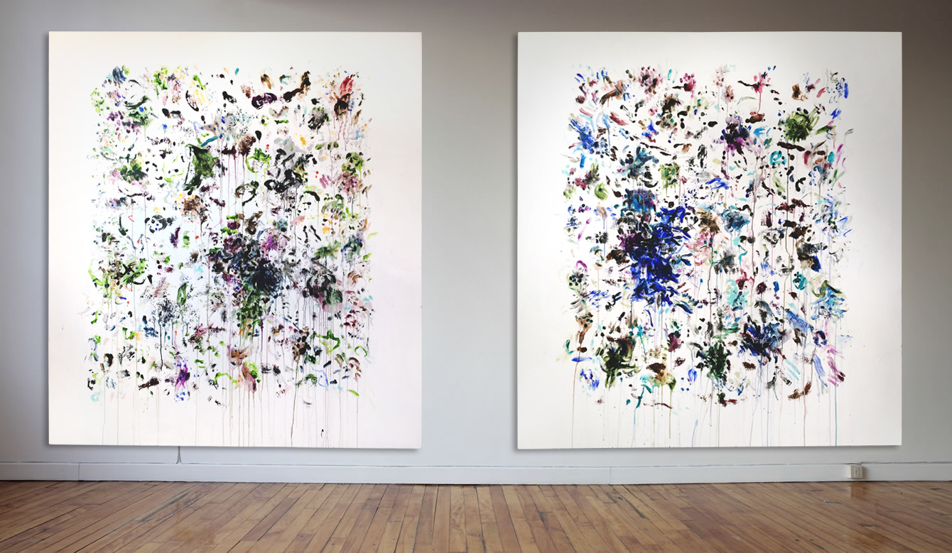 Two Paintings - Chris Robb -Artist