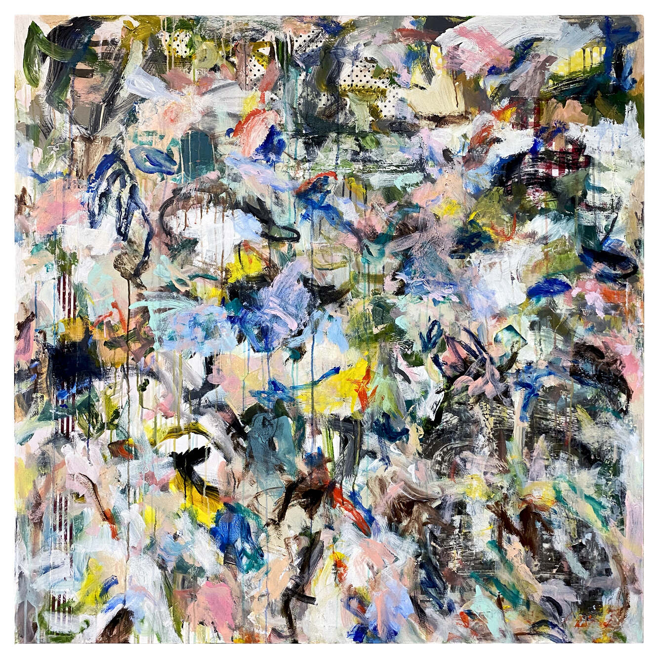 Wall Hangings MAD DOG Art Original Acrylic Painting 9 x 12 inches ...