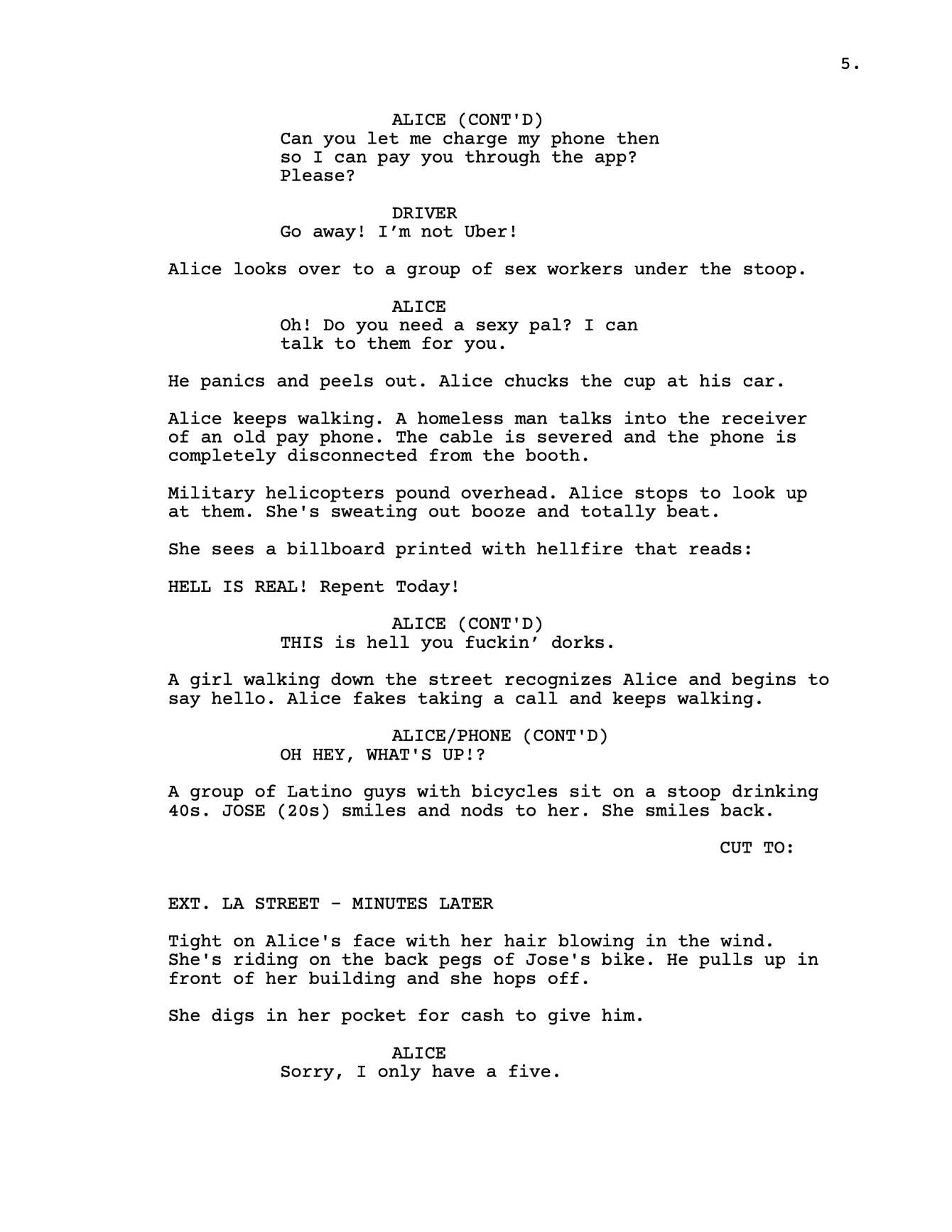 MORNING STAR pilot excerpt - Jennifer Daley