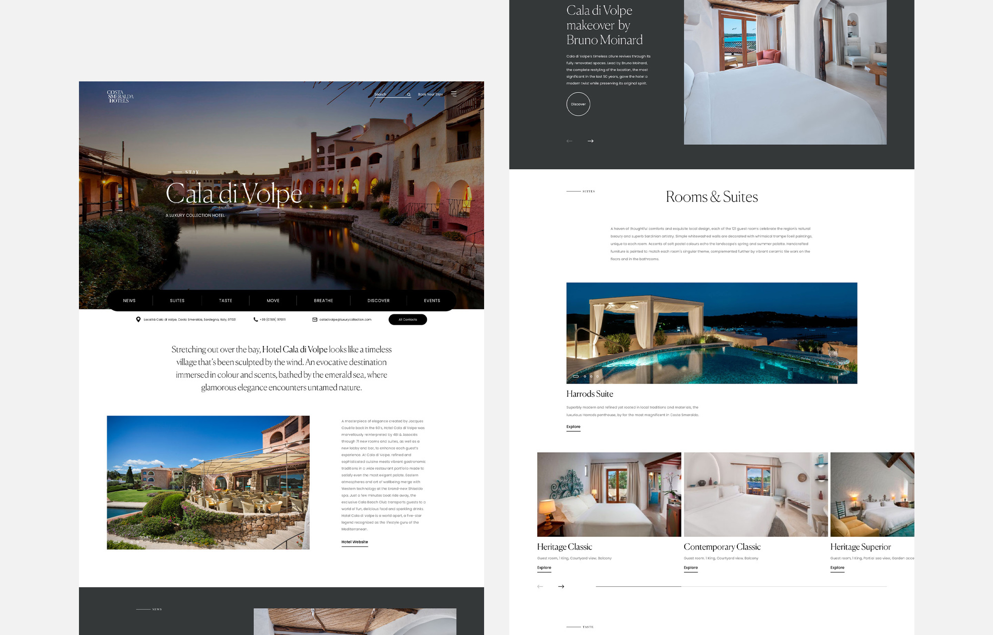 Destination Costa Smeralda - Digital Flagship - Studio Vais