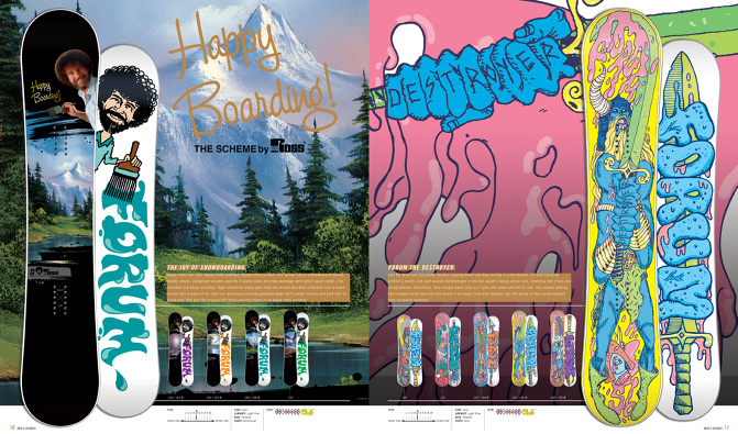 Forum Snowboards // 2010 Catalog - MB ⚡ Creative Direction & Design