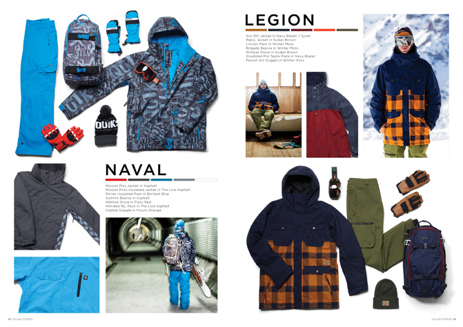 Quiksilver // 2015 Snow Catalog - MB ⚡ Creative Direction & Design