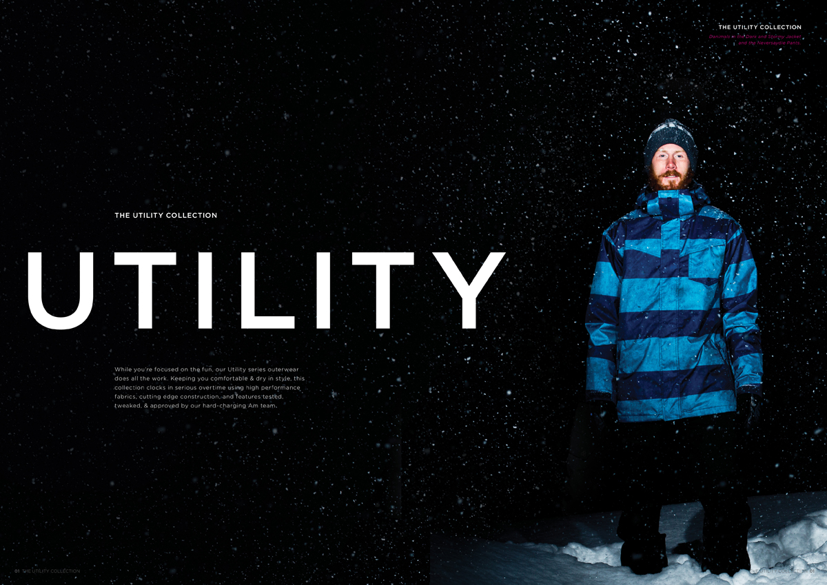 Quiksilver // 2015 Snow Catalog - MB ⚡ Creative Direction & Design