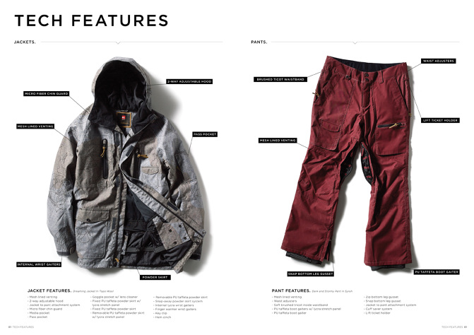 Quiksilver // 2015 Snow Catalog - MB ⚡ Creative Direction & Design