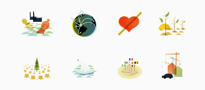 Expo 2015 Themes Visualization - Luca Masud