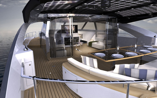 power catamaran design concept - juri karinen works