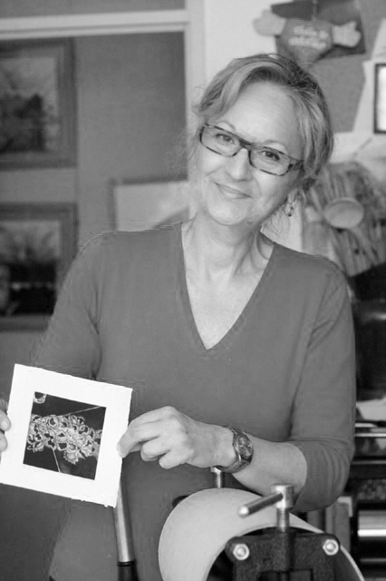 Mezzotint process - Maja Ilic - Mezzotint print artist