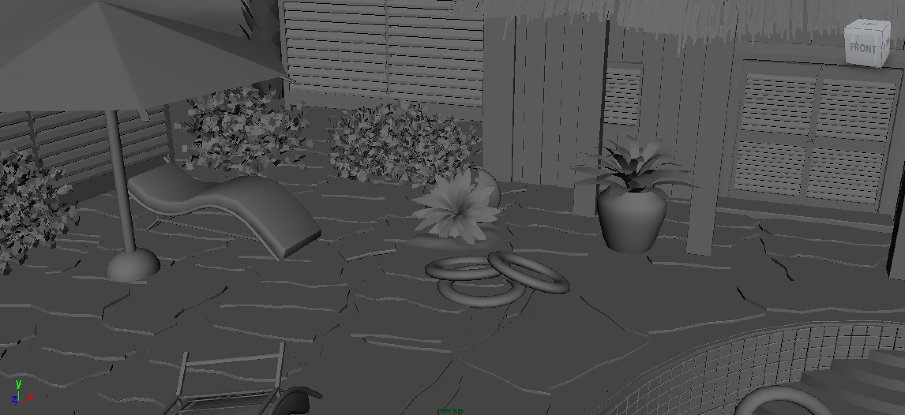 3D Outdoor Scene - JPetarra