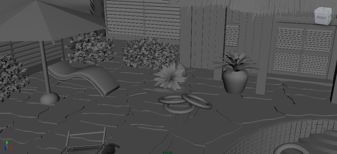 3D Outdoor Scene - JPetarra