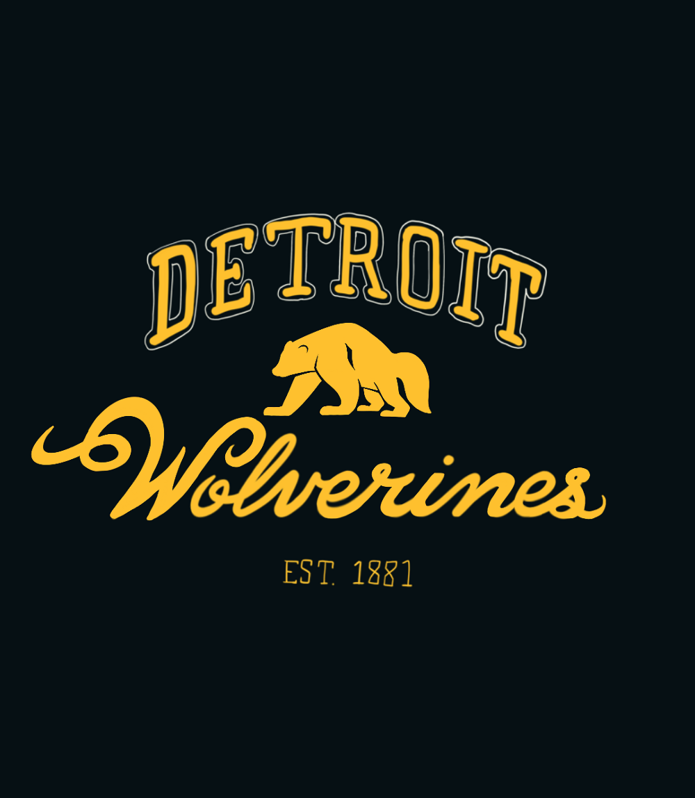 Detroit Wolverines - Miguel Camilo - Illustration & Design