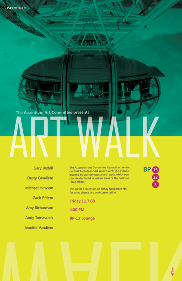 Poster Design - Gary Bedell // Creative Direction + Design