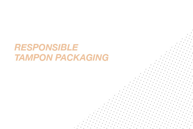Responsible Tampon Packaging - :: LAUREN.E.LEE