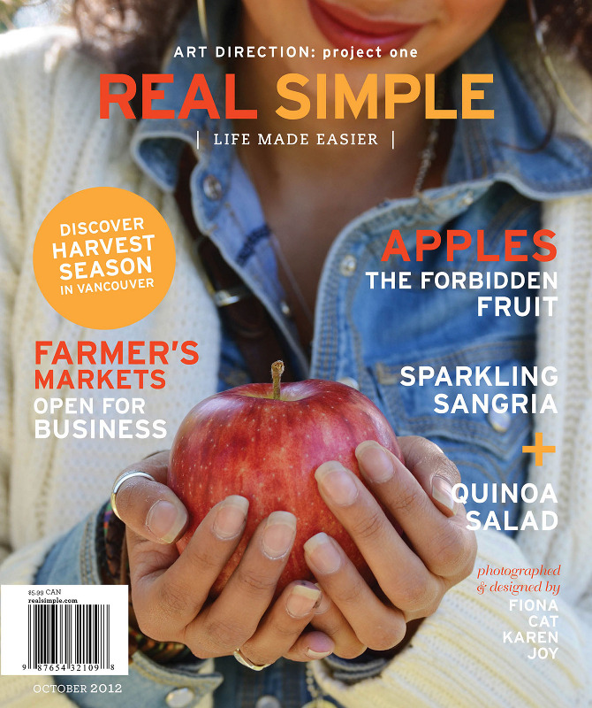Real Simple Magazine - Fiona Samson