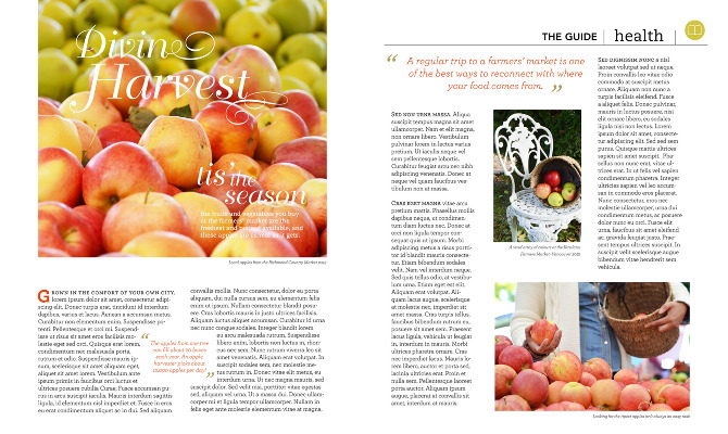 Real Simple Magazine - Fiona Samson