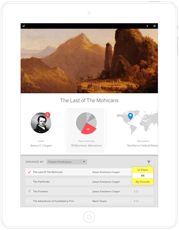 Book Browser - Ross Pike, Independent UX, Branding, and Graphic Designer