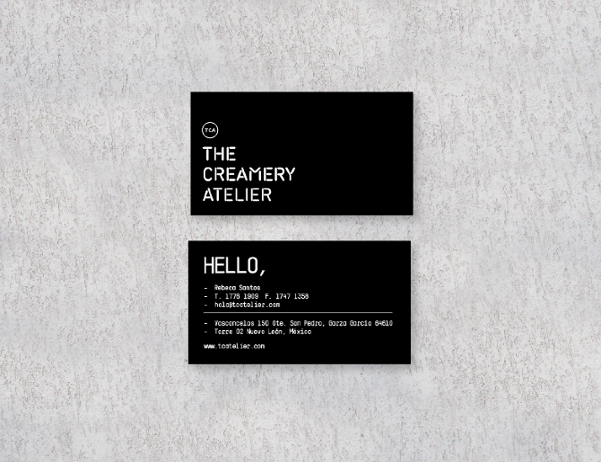 The Creamery Atelier - Rod Castro