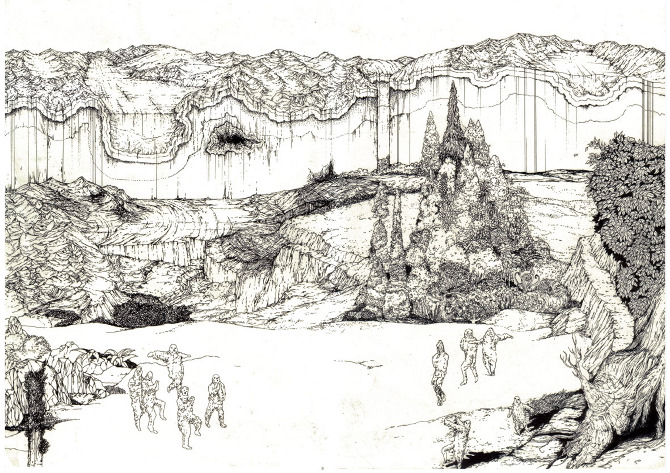 Superposition: drawing and print - jennifercrouch