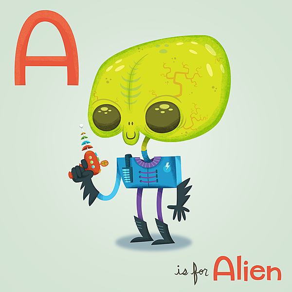 Monster Alphabet - dpsullivan