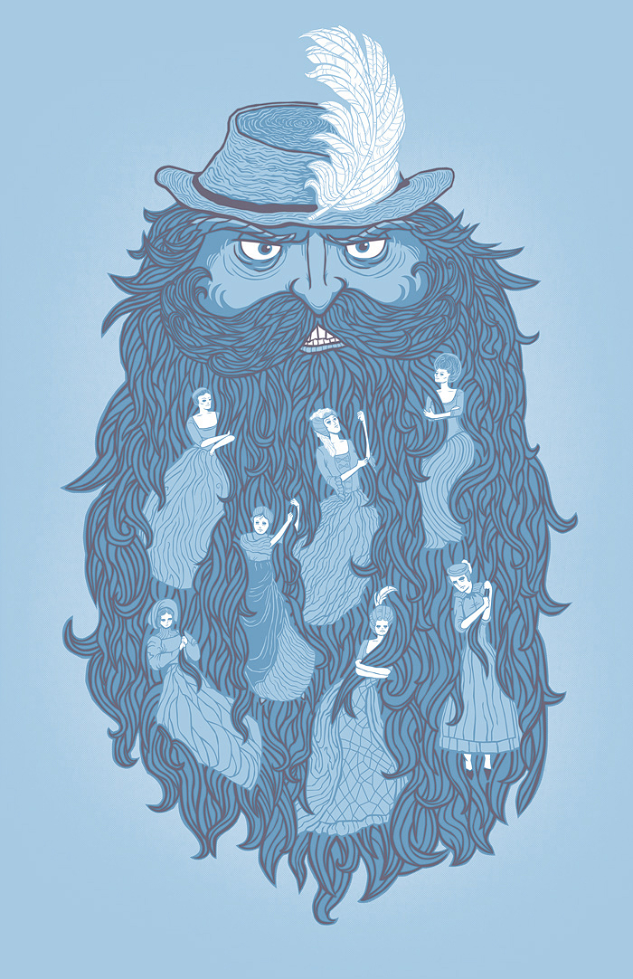Bluebeard Print - dpsullivan